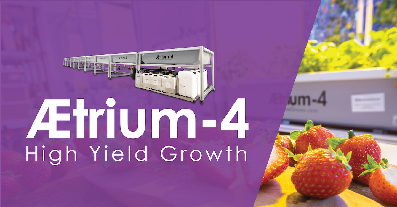Fresh AEtrium-4 - Fully Automated Commercial Aeroponic Growth Environment